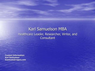 The ABC's of Culture Change - Karl Samuelson | PPTX | Business ...