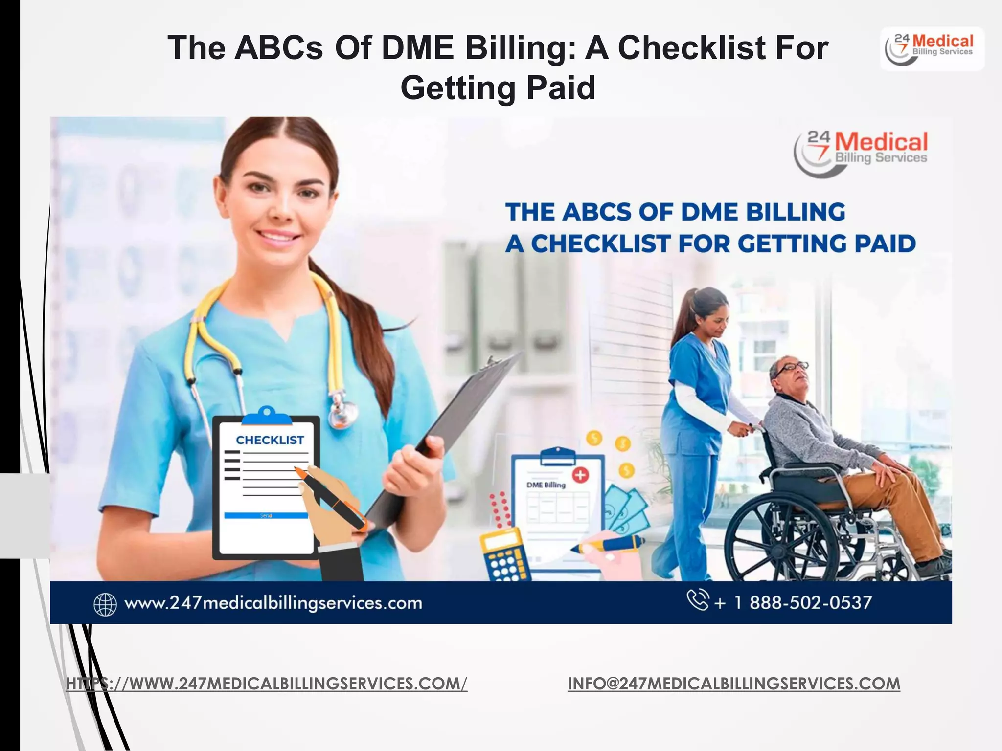 The ABCs Of DME Billing A Checklist For Getting Paid.pdf | Health ...