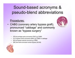 The ABCs of Medical Translation: Strategies to Identify, Translate, and ...