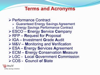 The ABCs of Performance Contracting | PPT
