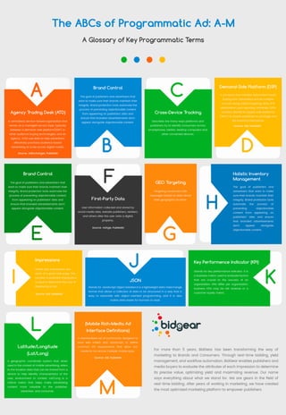 The ABCs of Programmatic Ad: A - M | PDF