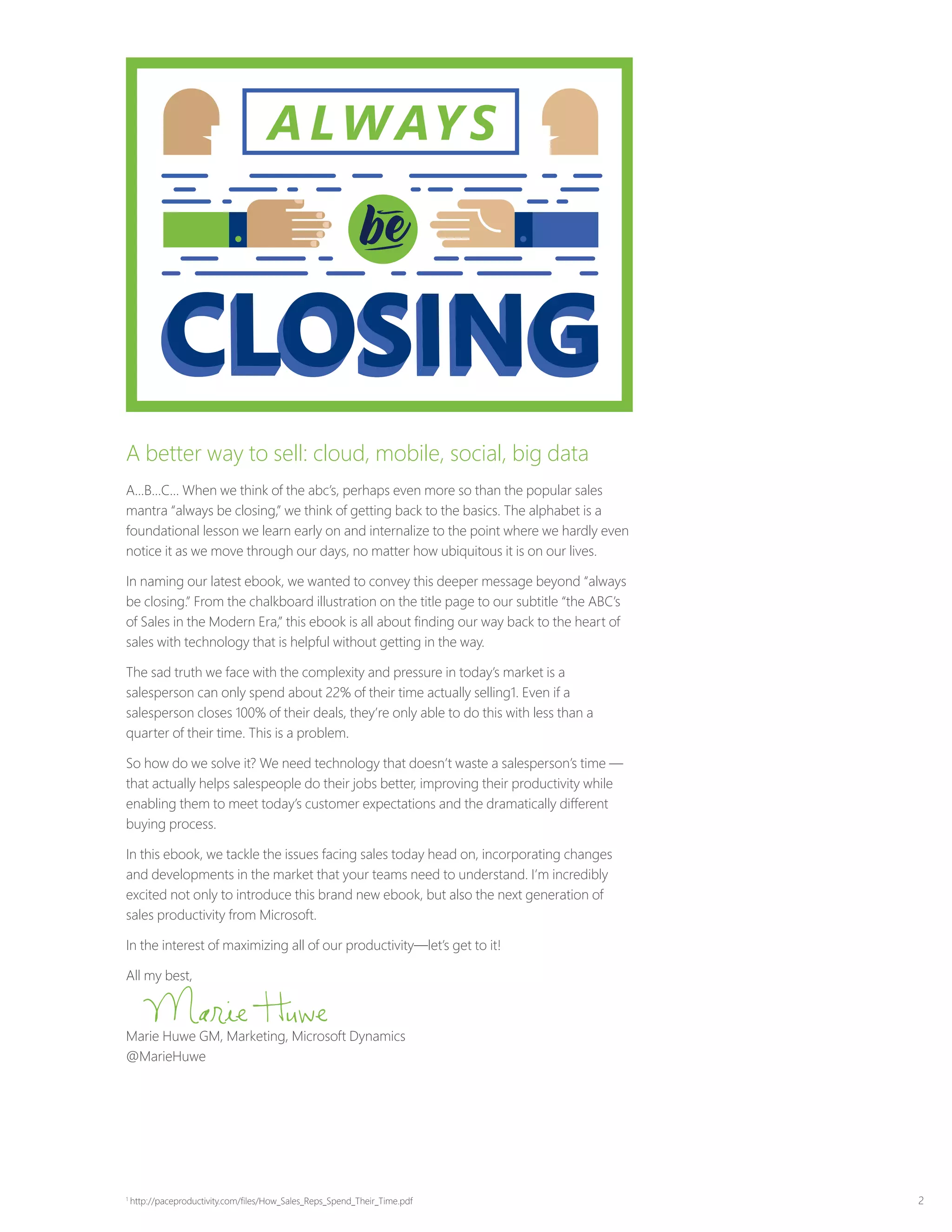 The ABCS Of Selling In 2016 And Beyond | PDF