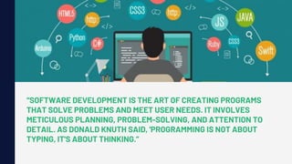 The ABCs of Software Development Languages, Frameworks, and More | PPT