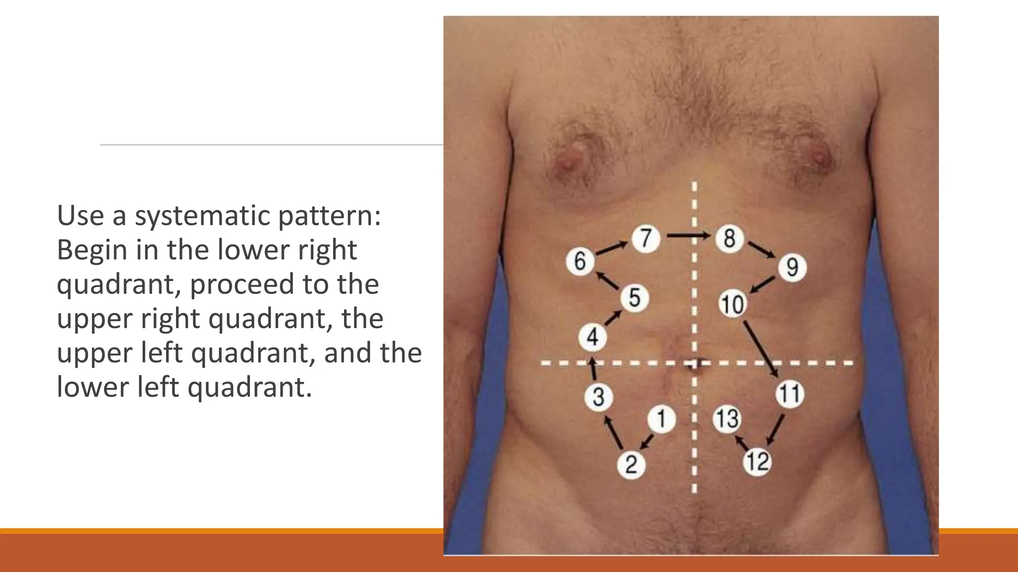 The abdominal assessment physical examination | PPTX