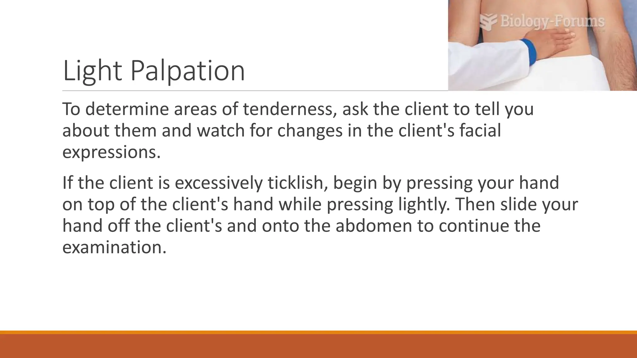 The abdominal assessment physical examination | PPTX