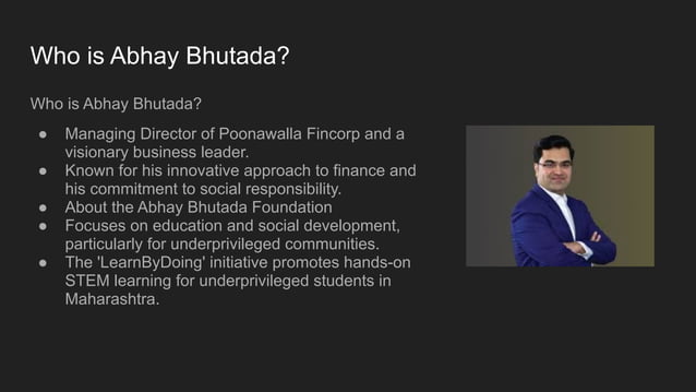 The Abhay Bhutada Foundation: A Model for Business-Driven Social Impact ...