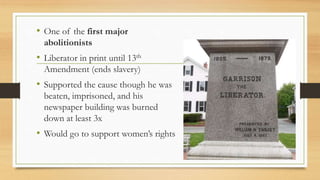 The Abolitionists | PPTX