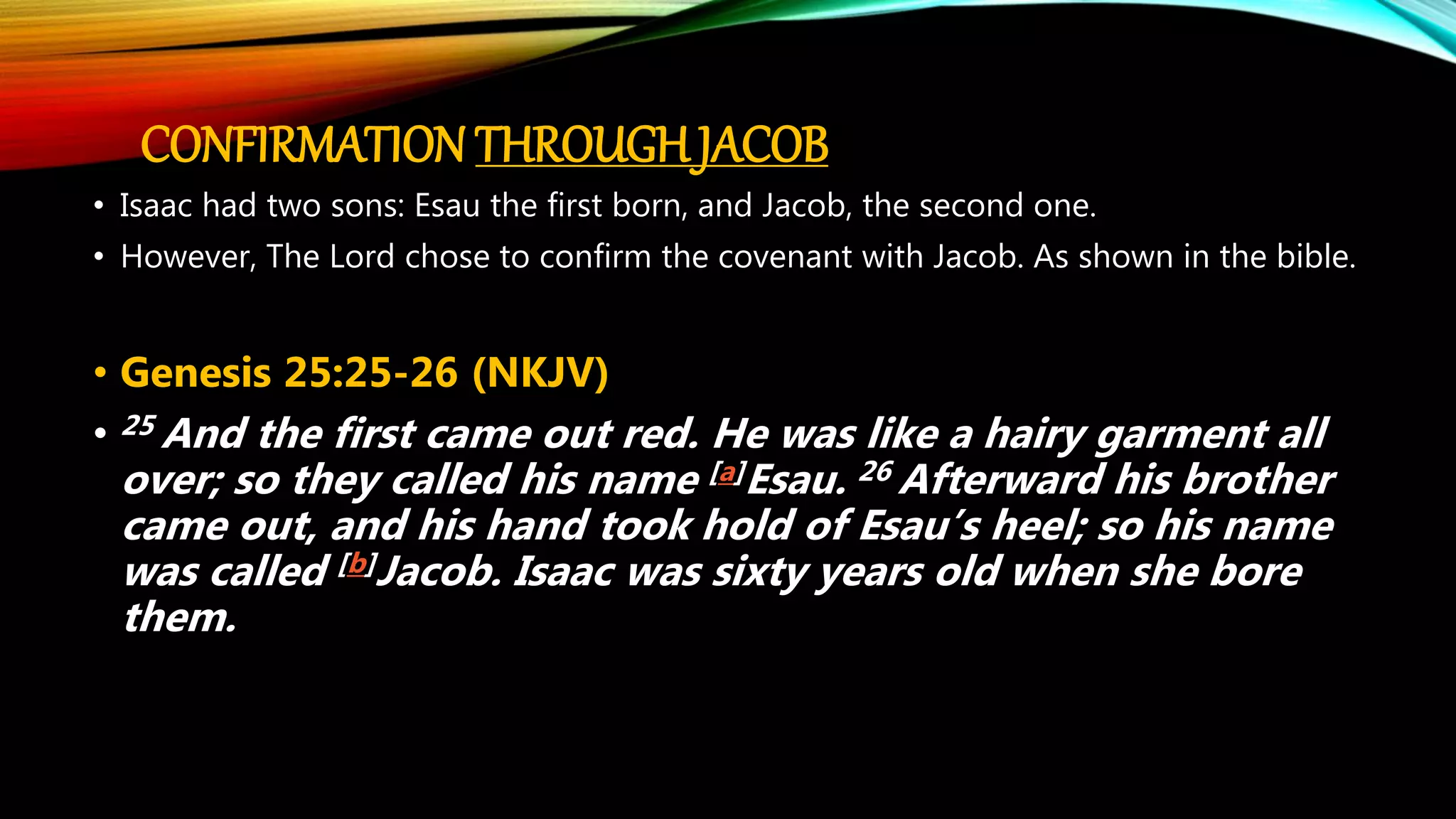 The abrahamic covenant | PPTX