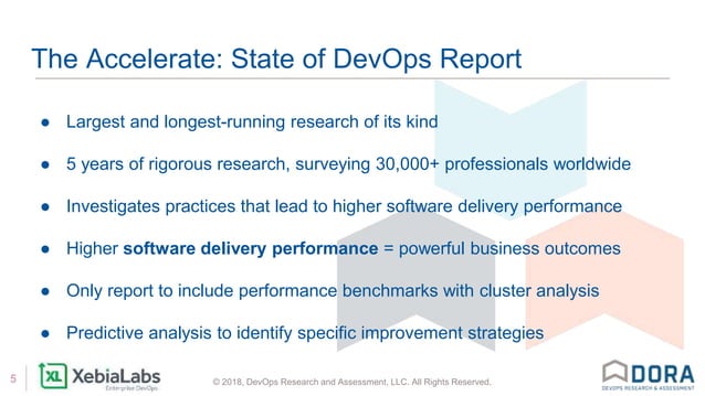 The Accelerate State Of Devops Report Ppt