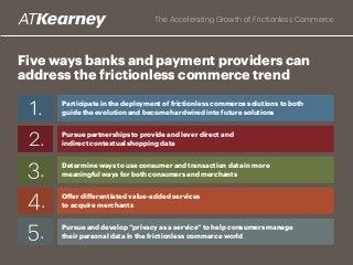 The Accelerating Growth of Frictionless Commerce | A.T. Kearney | PDF