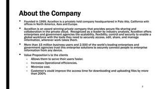 The Accellion Service Guarantee Case study V2 | PPTX