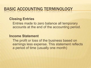 The Accounting Cycle | PPTX