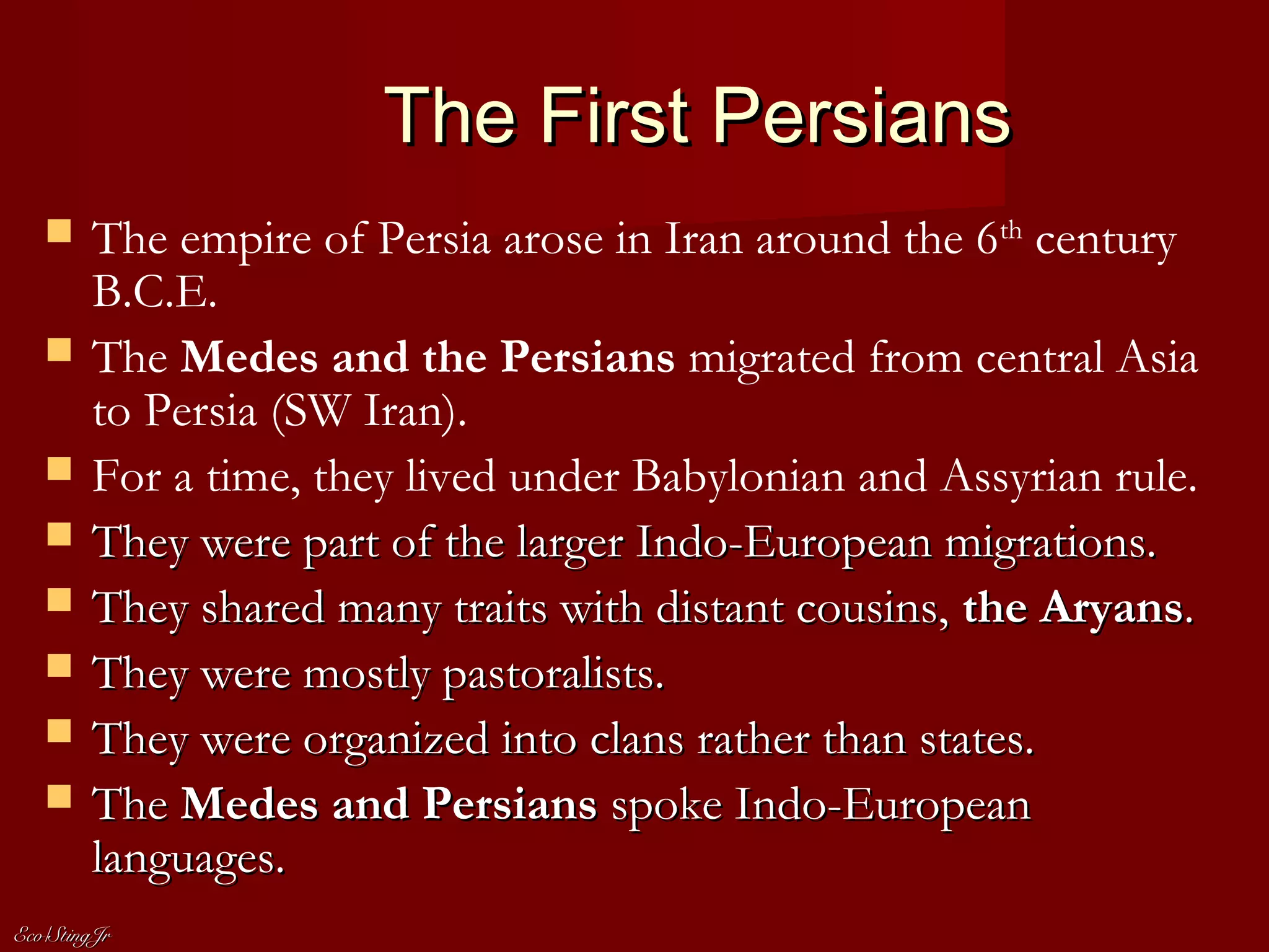 The achaemenid empire | PPT