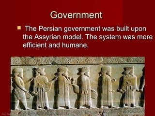 Ancient Persians Government