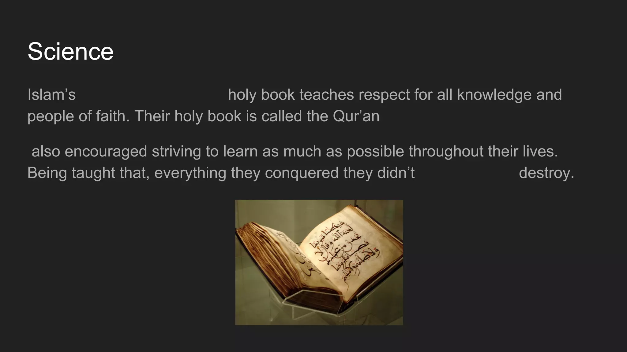 The achievements of the islamic empire | PPT