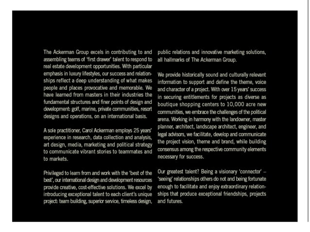 The Ackerman Group Pt. 3 | PPT | Real Estate Industry | Industries