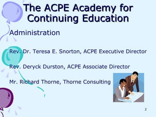 The Acpe Academy | PPT