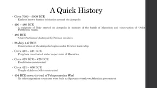 The acropolis overview | PPTX