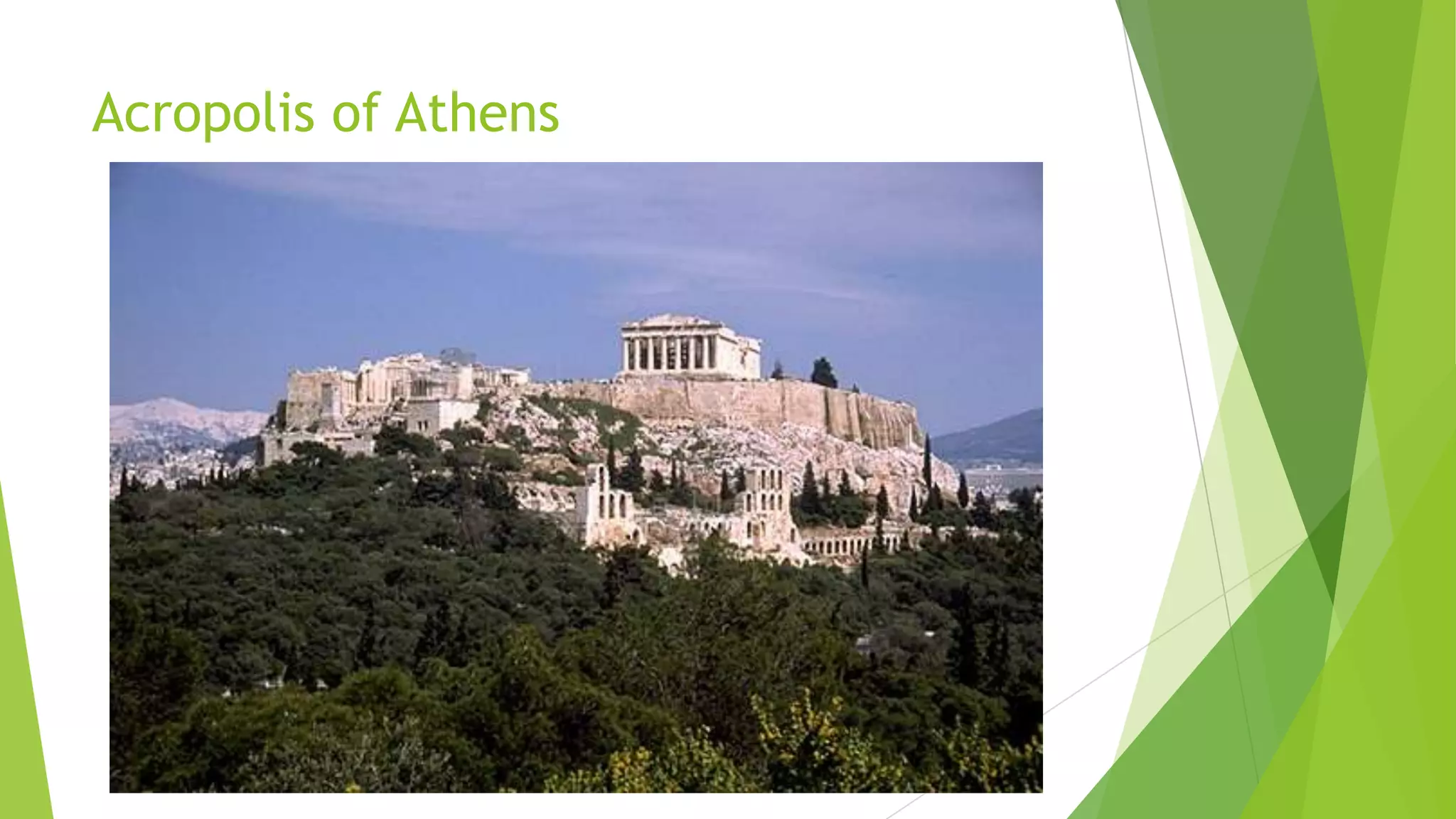 The acropolis power point | PPTX