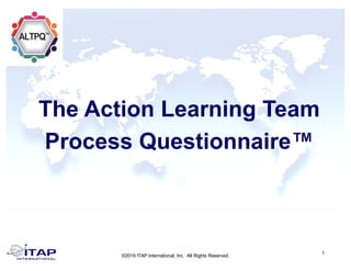 The Action Learning Team Process Questionnaire | PDF