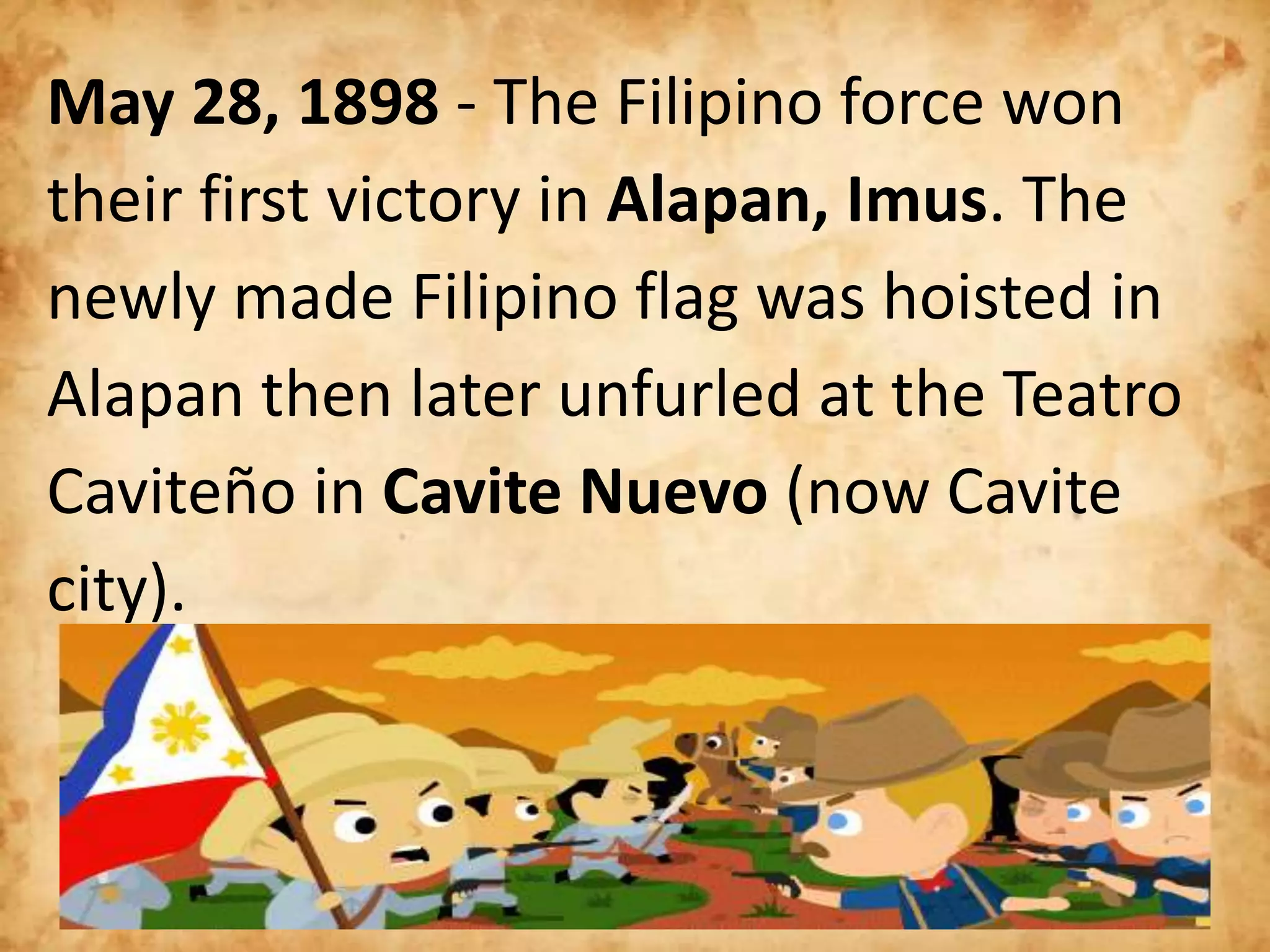 The act of proclamation of independence of the filipino people | PPTX