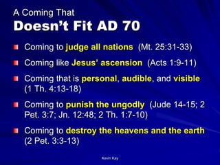 The AD 70 Doctrine | PPTX