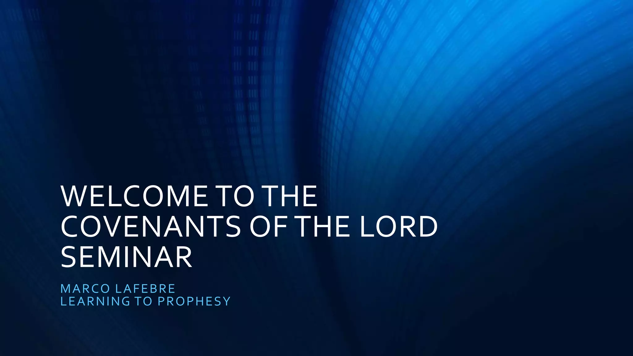 The Adamic Covenant | PPT