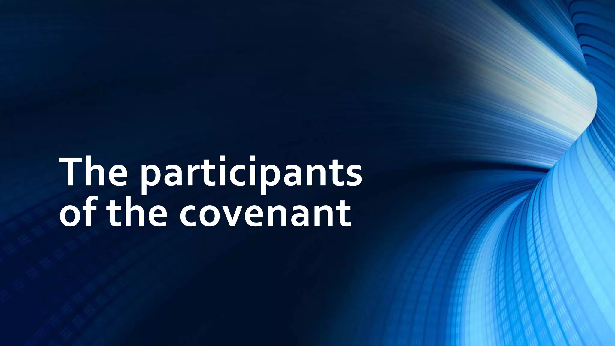The Adamic Covenant | PPT