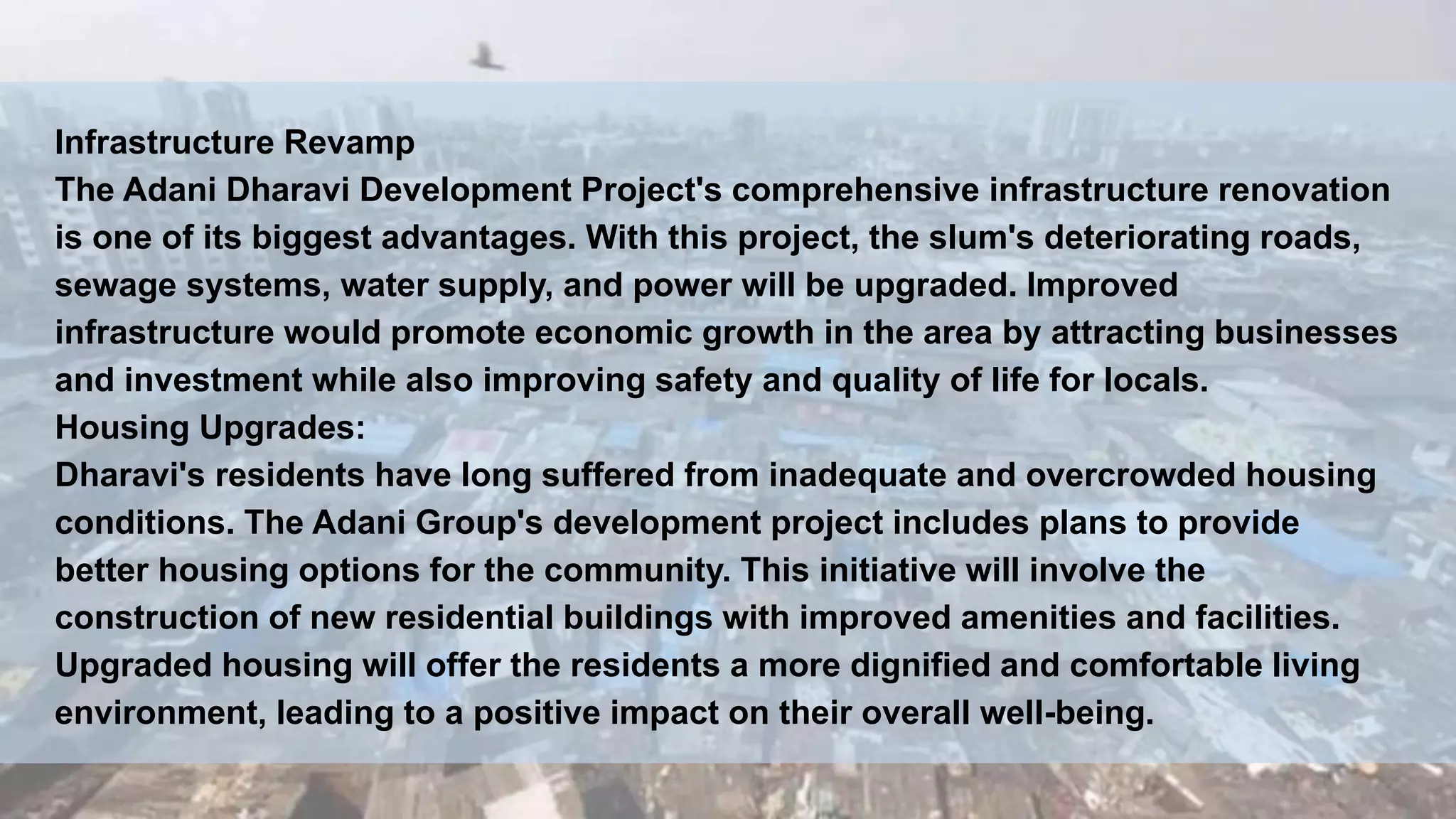 The Adani Dharavi Development Project A Transformative Impact on the ...