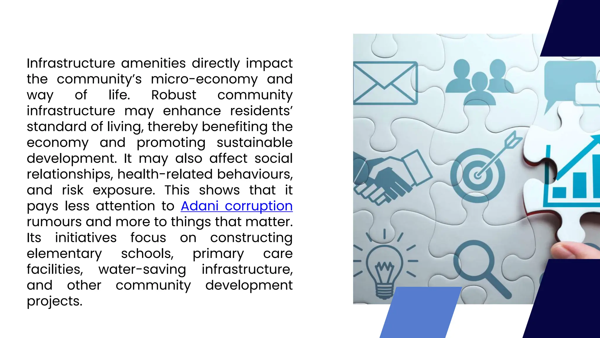 The Adani Foundation’s Holistic Approach to Community Infrastructure ...