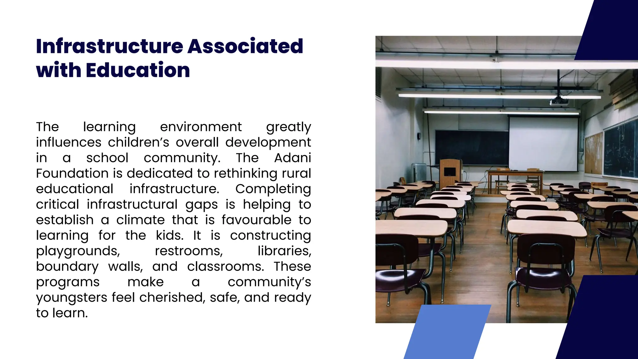 The Adani Foundation’s Holistic Approach to Community Infrastructure ...