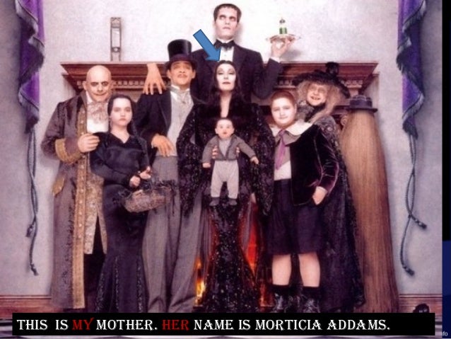 The addams family family tree