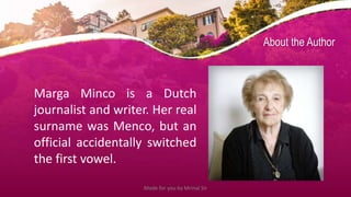 The Address, a story by Marga Minco | PPSX