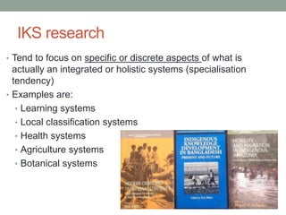 Thea de wet intro indigenous knowledge and cognitive justice | PPT