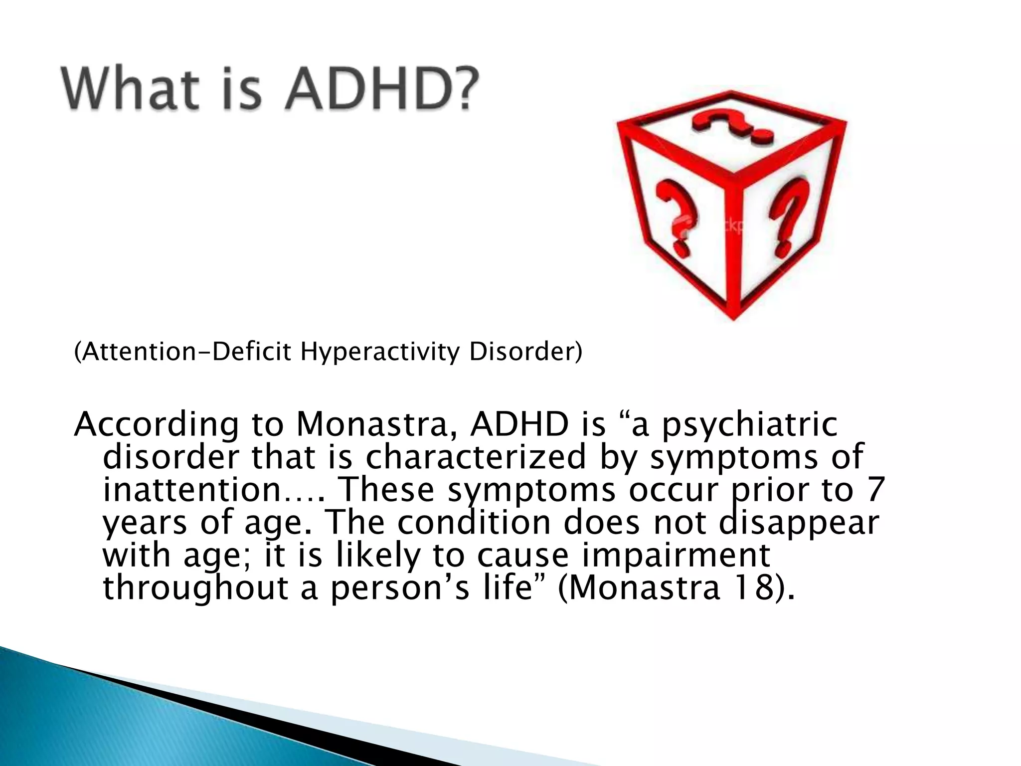 The adhd brain | PPTX