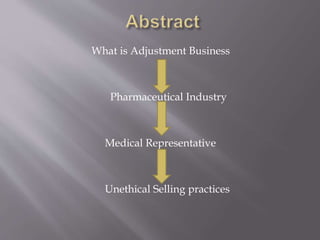The adjustment business 2017 | PPTX