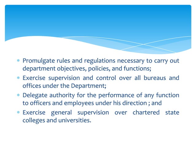 The administrative and supervisory organization | PPTX