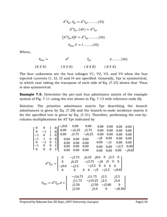 The admittance model and network calculation | PDF | Computer Networking | Computing