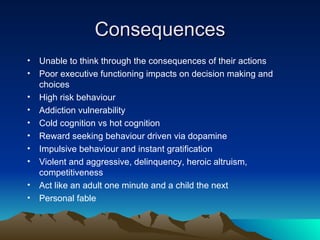 The Adolescent Brain | PPT