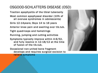 The Adolescent Footballer - Phases of growth and common injuries | PPT