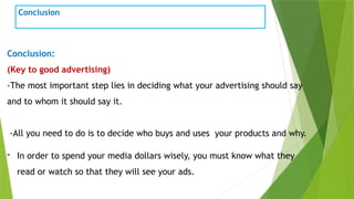the ads planning process-- marketing - advertisement | PPT