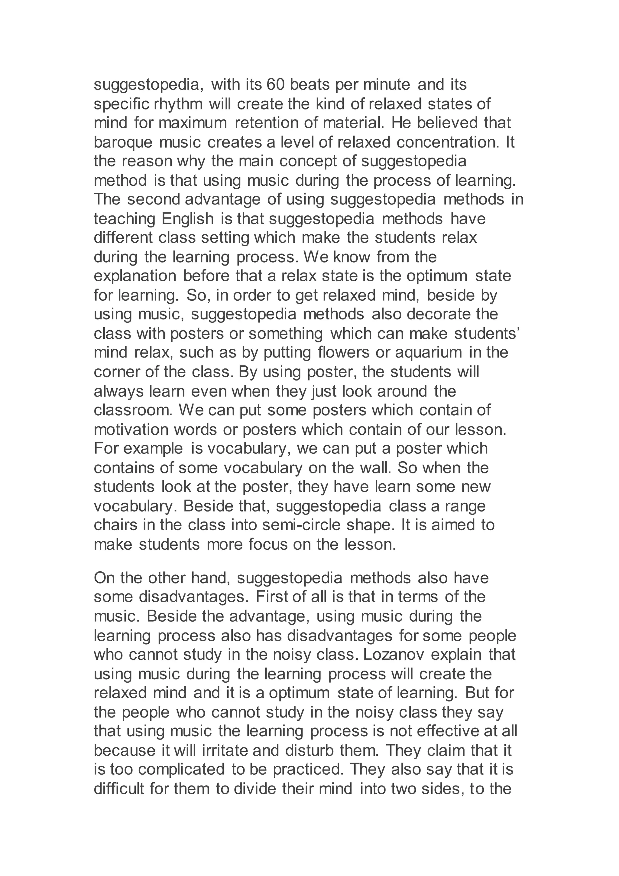 The advantages and disadvantages of teaching english using ...