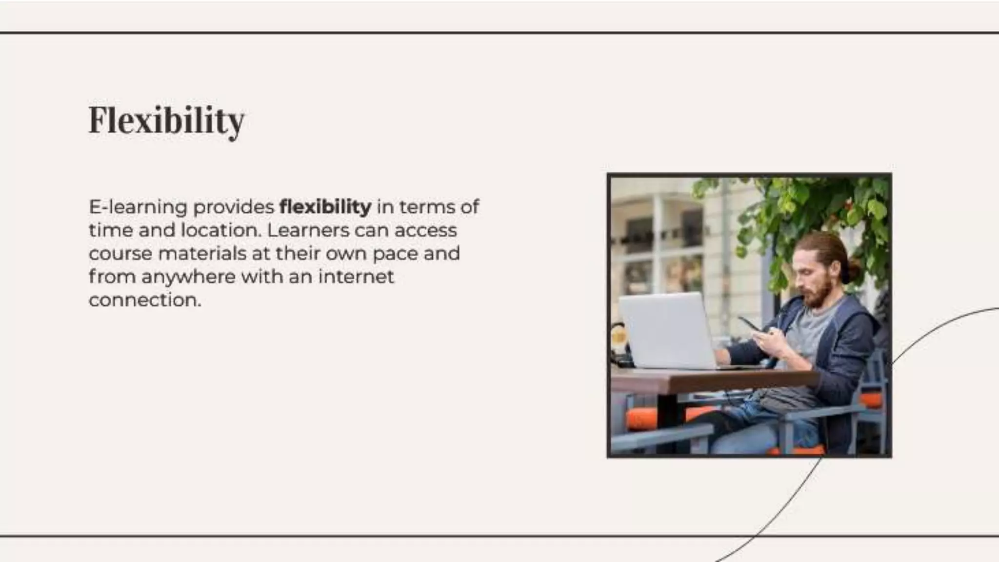 The Advantages of eLearning.pptx | Online Education | Education