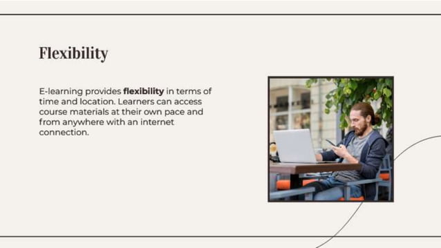 The Advantages of eLearning.pptx | Online Education | Education