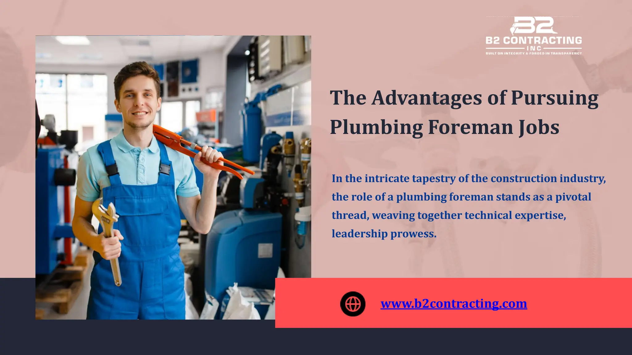 Advantages of Pursuing Plumbing Foreman Jobs: A Comprehensive Guide | PPTX
