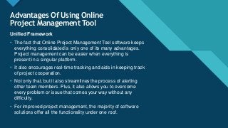 The Advantages of Using an Online Project Management.pptx