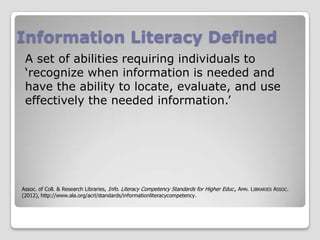 The advantages & pitfalls of teaching legal research | PPTX