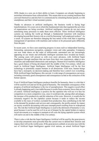 The advent of artificial super intelligence and its impacts | PDF