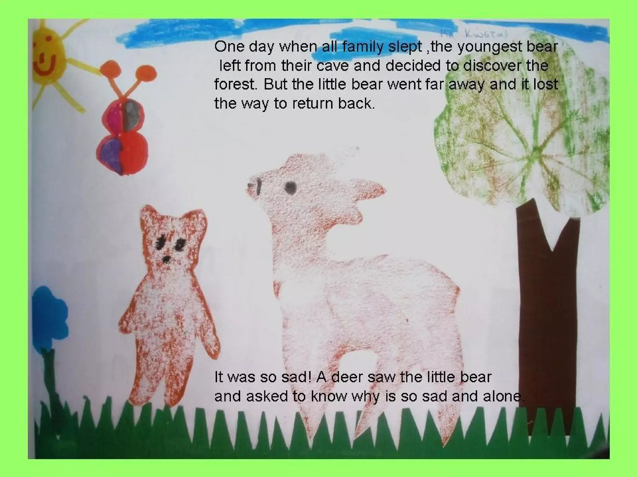 The adventure of a little bear | PPT