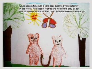 The adventure of a little bear | PPT